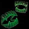 Amazon.com: GIFTEXPRESS® Pack of 144, Glow in The Dark Fangs/Vampire ...