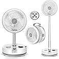 Amazon.com: 10 inch Portable Fan-Battery Operated Fan, Oscillating ...