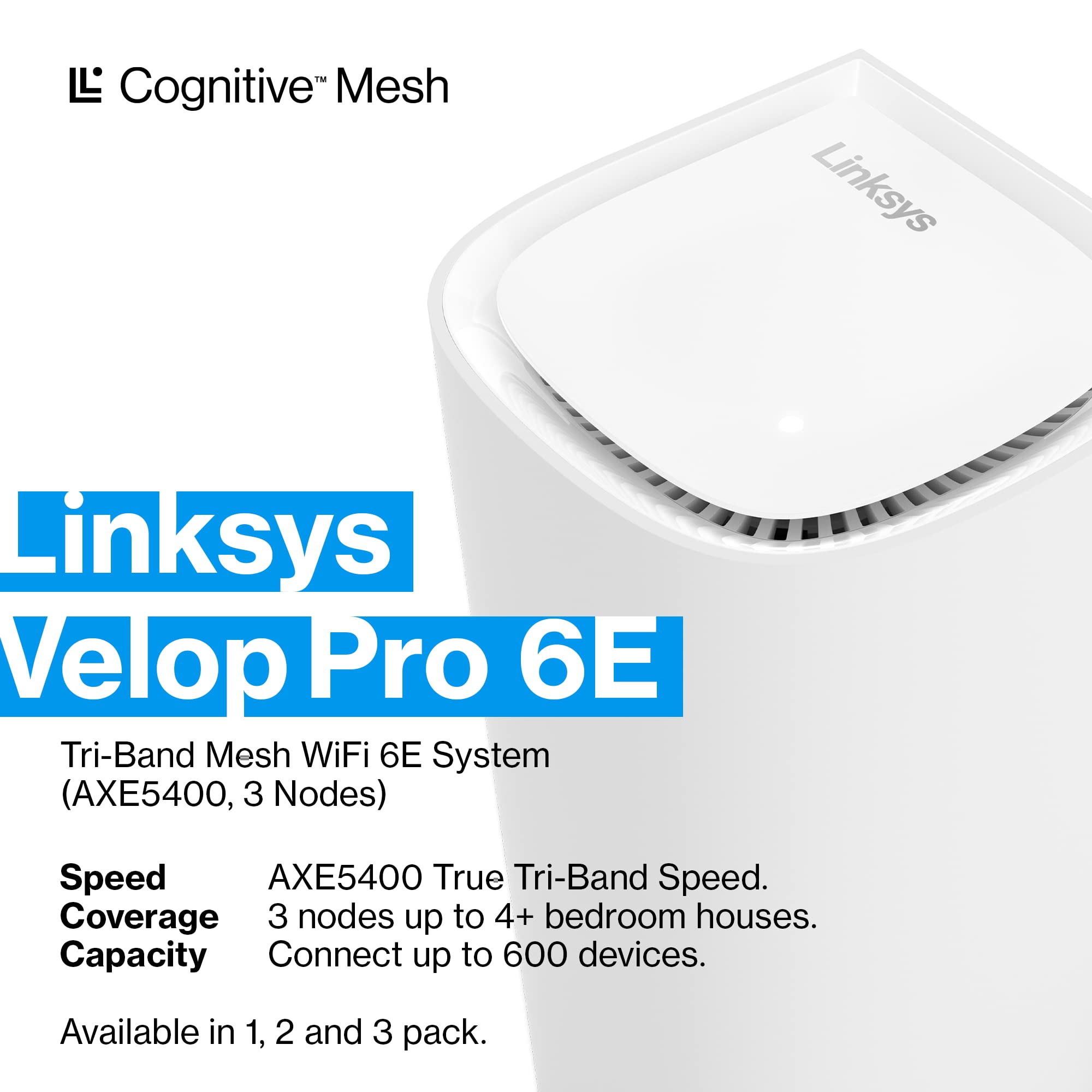 Mua Velop Pro WiFi 6E Mesh Router - Cognitive Mesh with 6 GHz, 5.4 Gbps ...