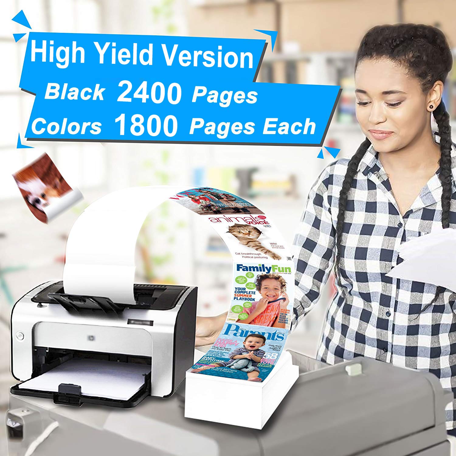 HaloFox Compatible Toner Cartridge Replacement for Canon 131 131H 116 ...