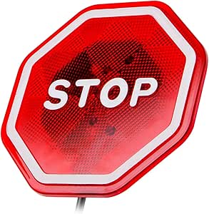 Amazon.com: Car Flashing LED Light Garage Parking Signal Stop Sign ...