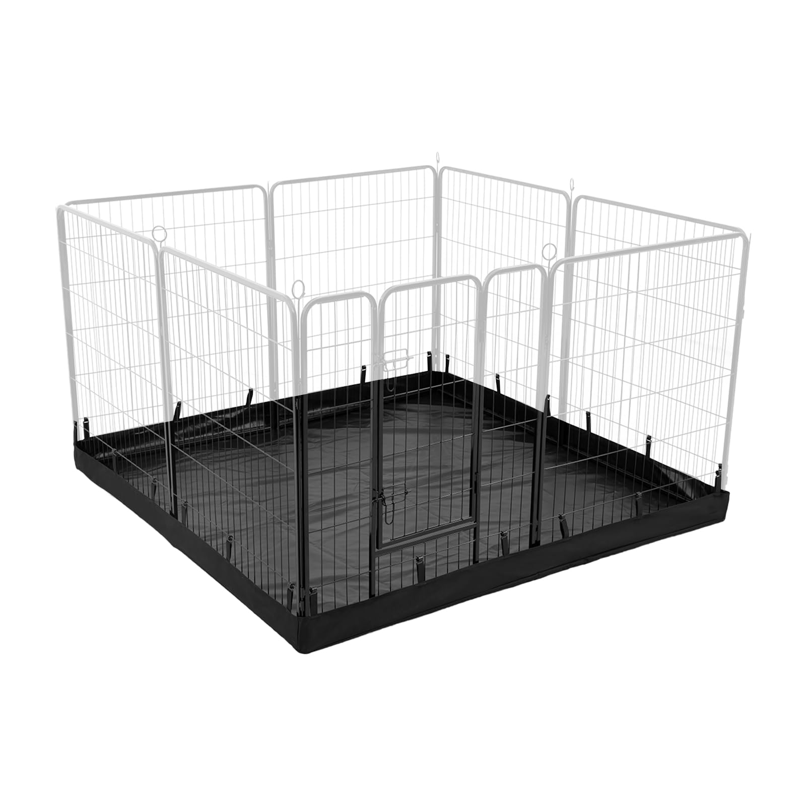 PJYuCien Rectangle Dog Playpen Bottom Pad - Fits 8 Panels 32" Width ...