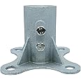 Amazon.com: HOOBBS Chain Link Fence Post 2 1/2" Floor Flange, Pipe ...