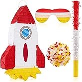 Amazon.com: Airplane Piñatas for Birthday Party Plane Piñata with Stick ...