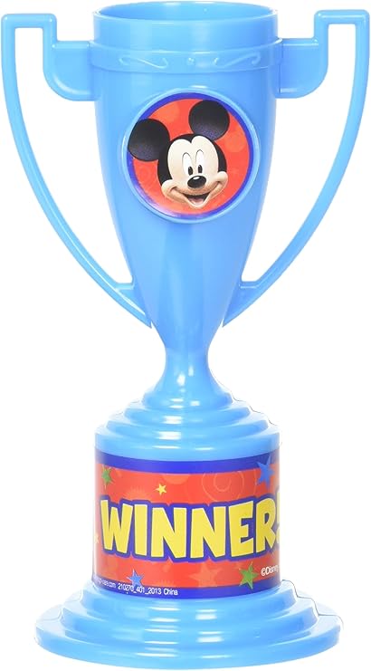 Amazon.com: Amscan Amazing Disney Mickey Mouse Birthday Trophy Cups ...