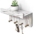 Amazon.com: Rebee Vision Farmhouse Key Holder Wall Mount - Decorative ...
