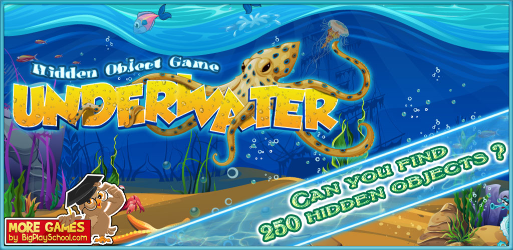 Amazon.com: #40 - Underwater - New Free Hidden Object Games: Appstore ...