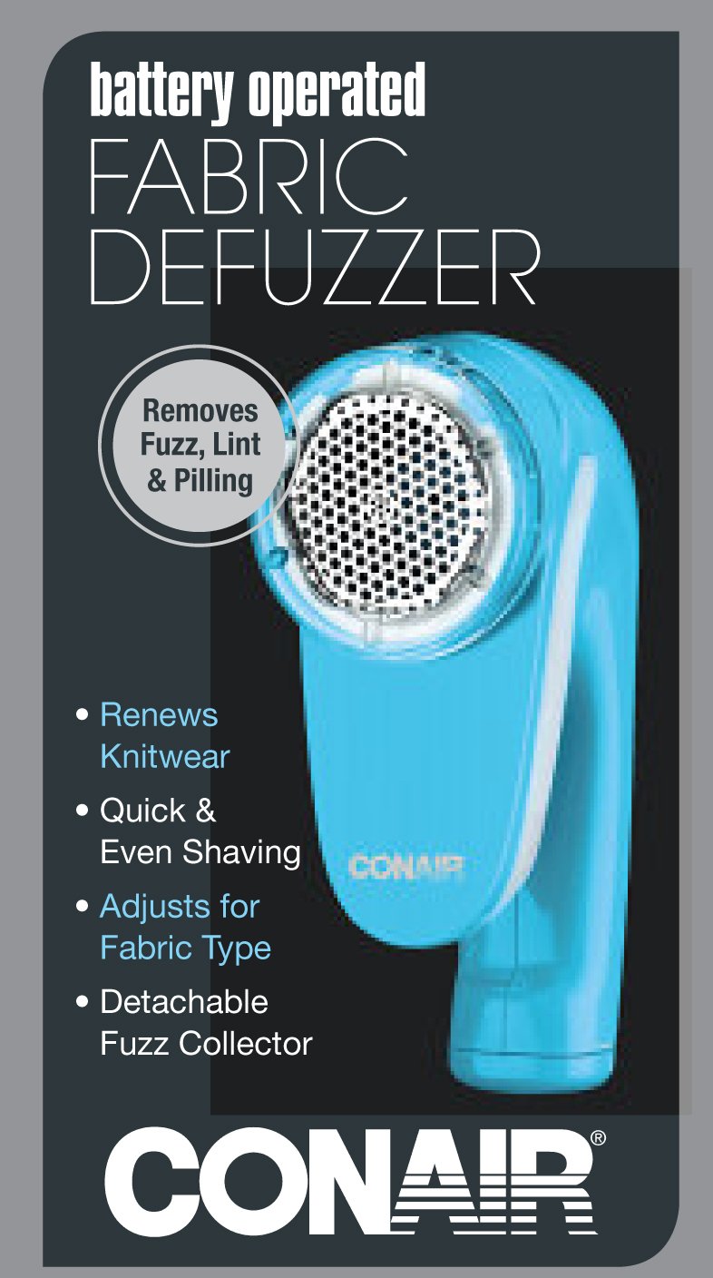 Купить Conair Battery Operated Fabric Defuzzer - Shaver, White в ...