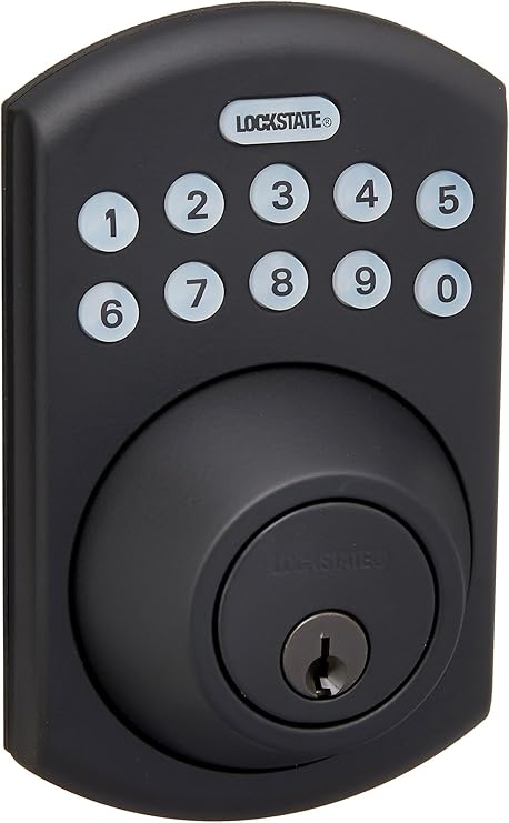 LockState RemoteLock 5i WiFi Electronic Deadbolt Door Lock - Rubbed ...