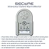 Secure Wireless Bed Alarm for Elderly Adults - 24"x30" Bed Sensor ...