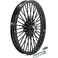 Amazon.com: TOFR 21x2.15 Front Rim Wheel 36 Fat Spokes Tubeless For ...