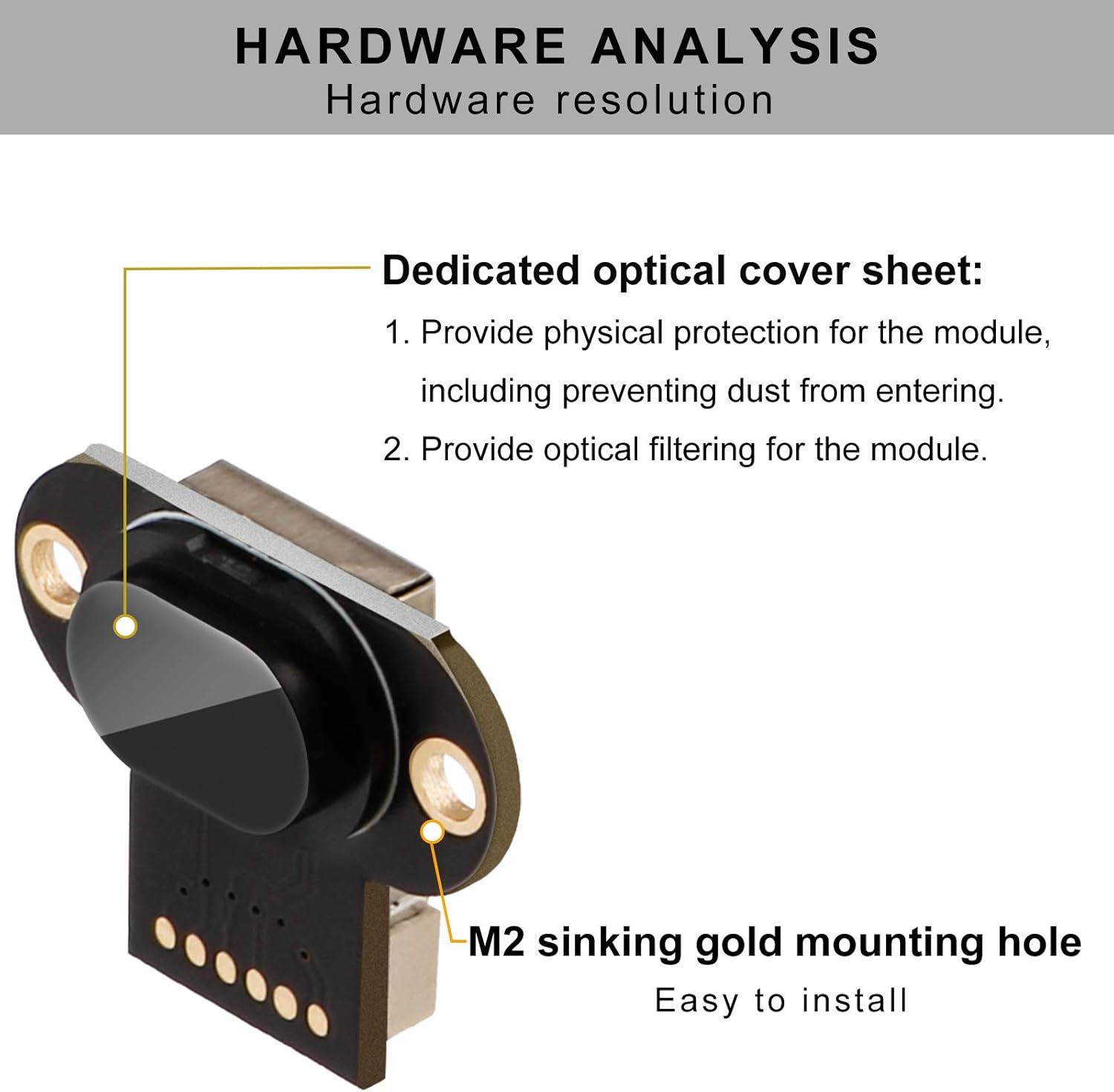Distance Measure Range Sensor Module IIC I2C Measurement Range Distance ...