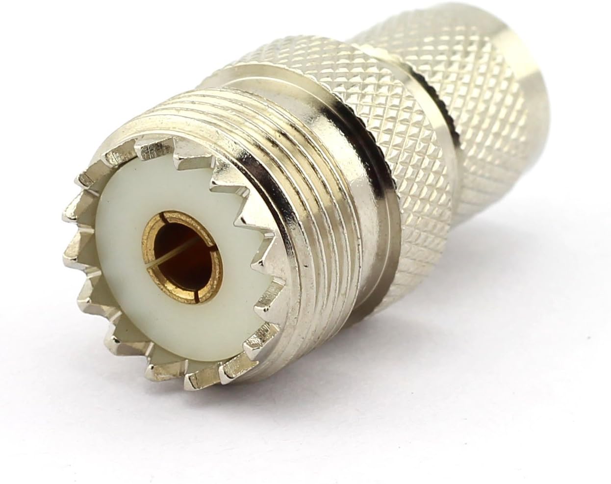 Amazon.com: DGZZI 2-Pack UHF Female to Mini UHF Male RF Coaxial Adapter UHF to UHF Coax Jack ...