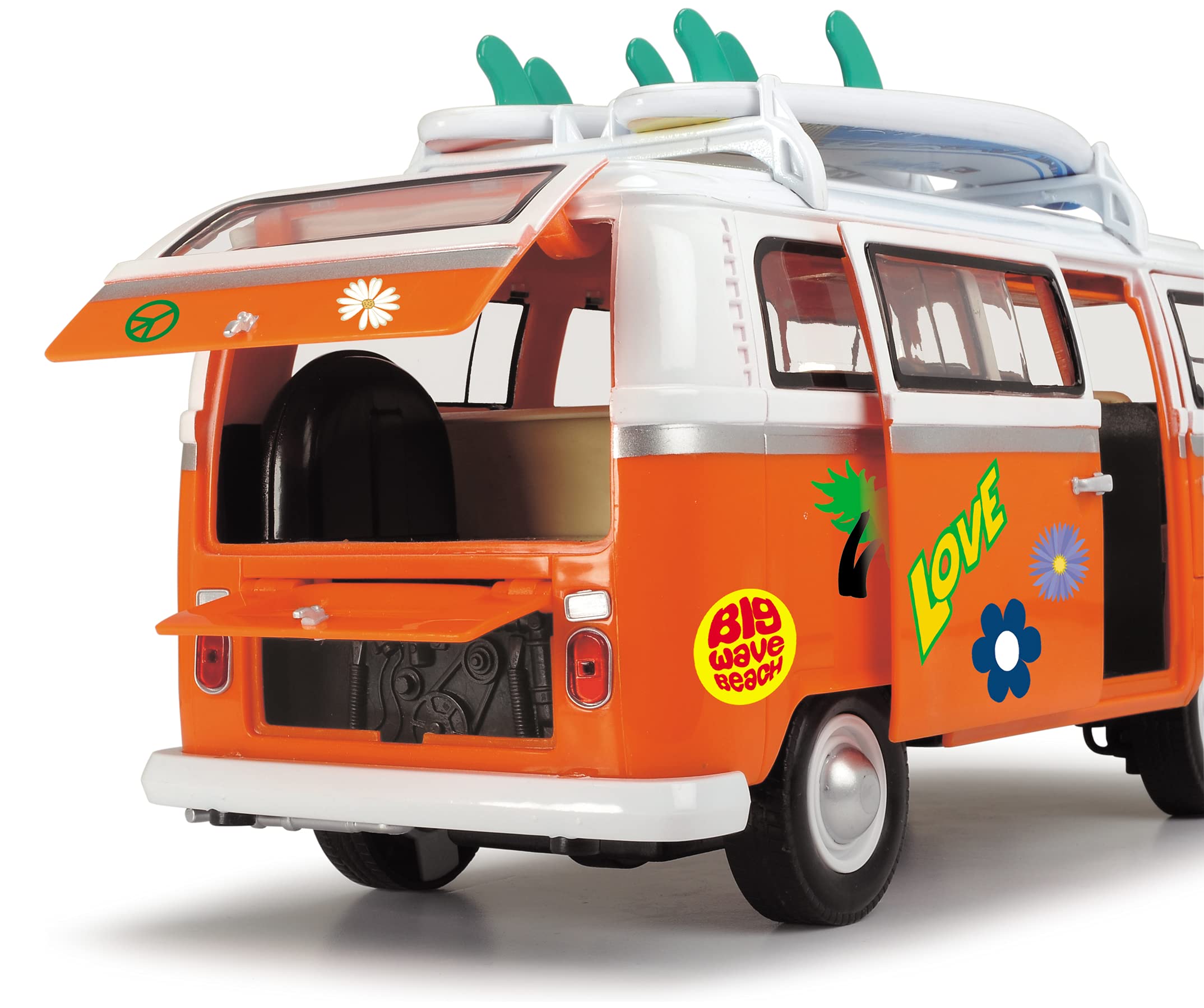 Mua DICKIE TOYS 203776001 Retro VW Surfer Camper Van with Friction ...