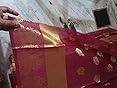 Buy PISARA Women's Woven Silk Blend Saree With Blouse Piece (5S_MOR-5 ...