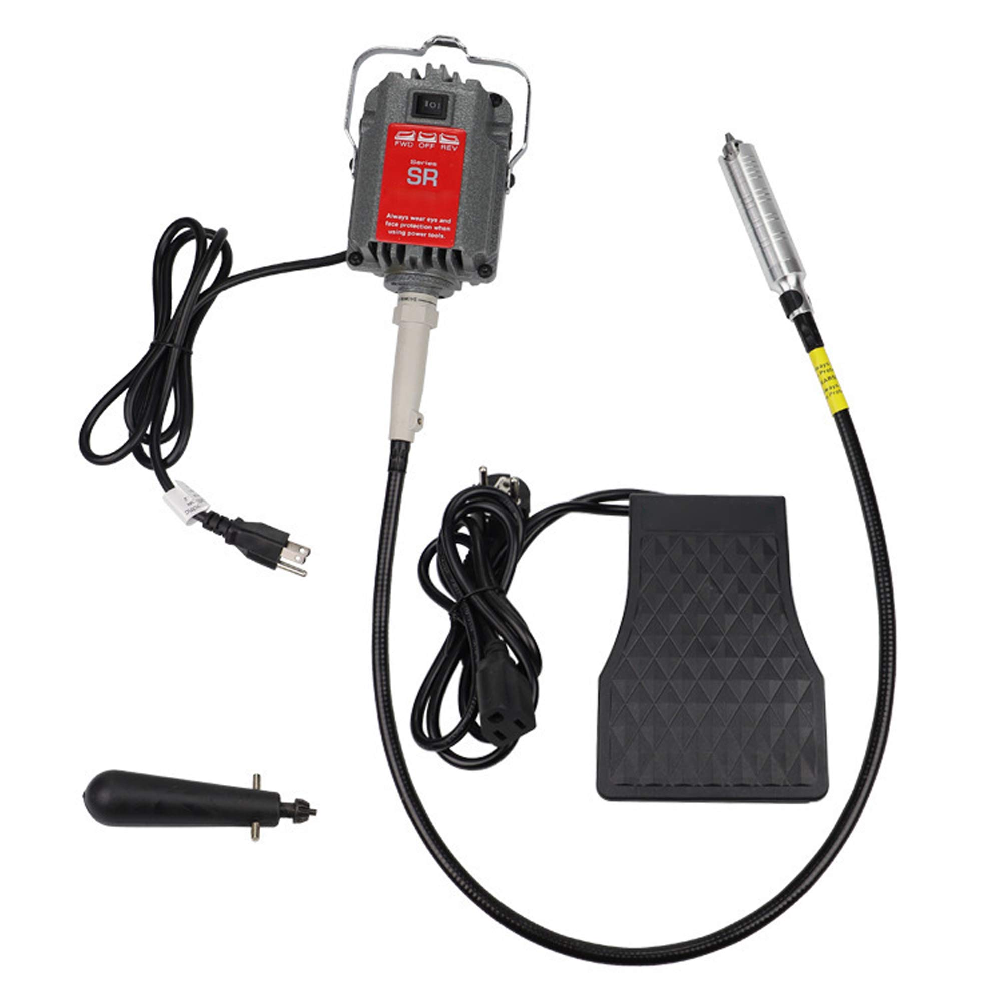YUEWO SR 220V/110V Mill Motor with Flexible Shaft Grinder Polishing ...