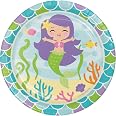 Amazon.com: Creative Converting Mermaid Friends Sturdy Style Paper ...