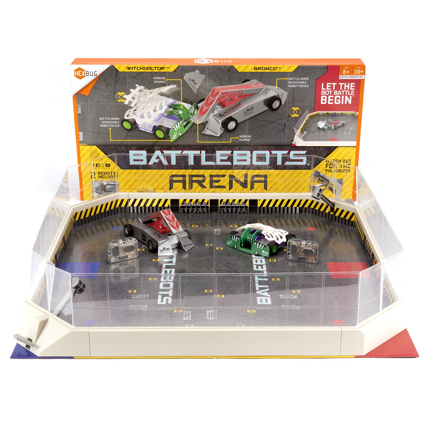 Mua HEXBUG BattleBots Arena Bronco & Witch Doctor - Battle Bot with ...