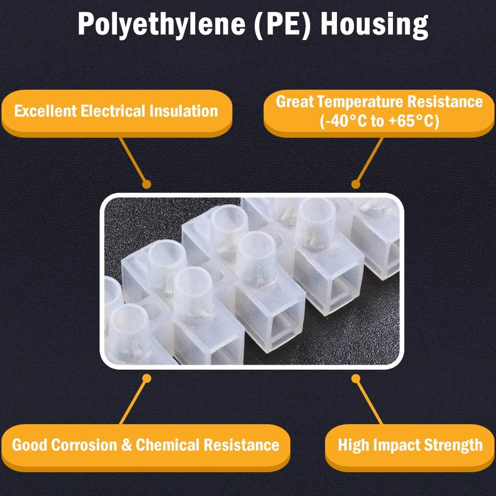 14 Pack of 10A Electrical Connectors Block, Wire Connectors Block ...