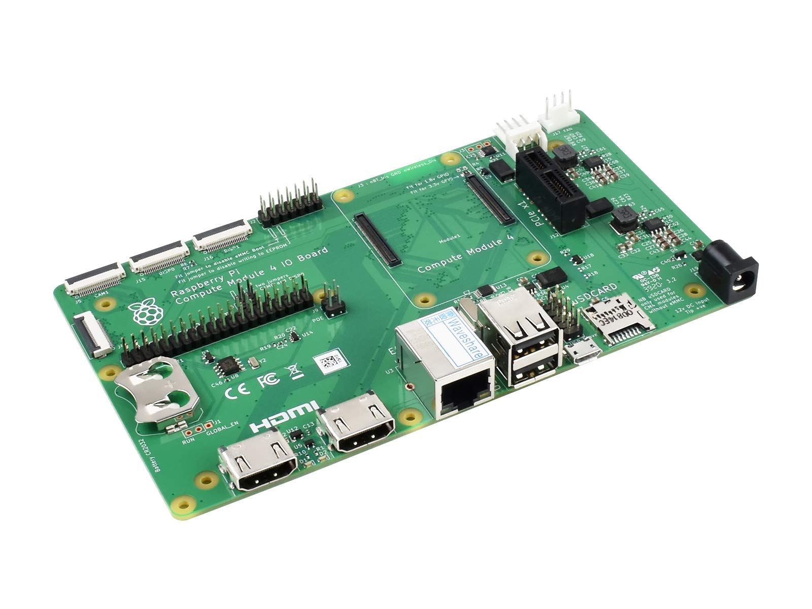 Mua Waveshare Compute Module 4 IO Board Pack with RPi Zero V1.3 Camera ...