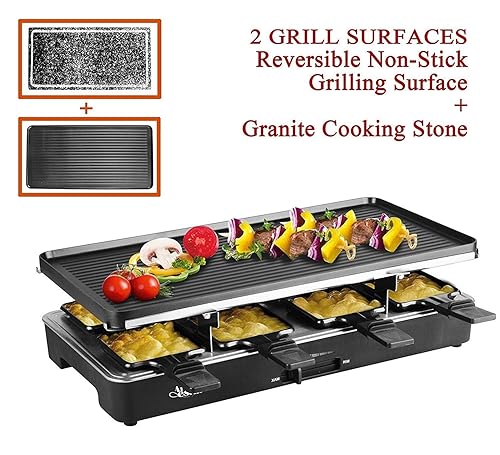Best Raclette Grills To Buy In 2024 - Top 10 Ranked Reviews