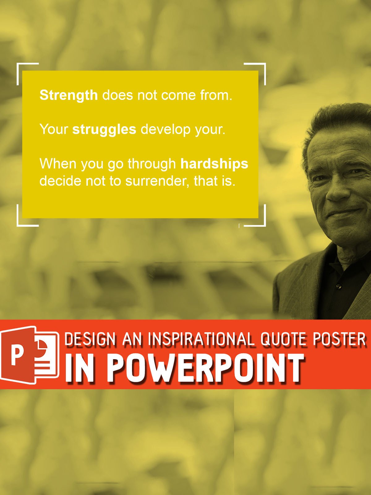 Watch Design An Inspirational Quote Poster In PowerPoint Prime Video