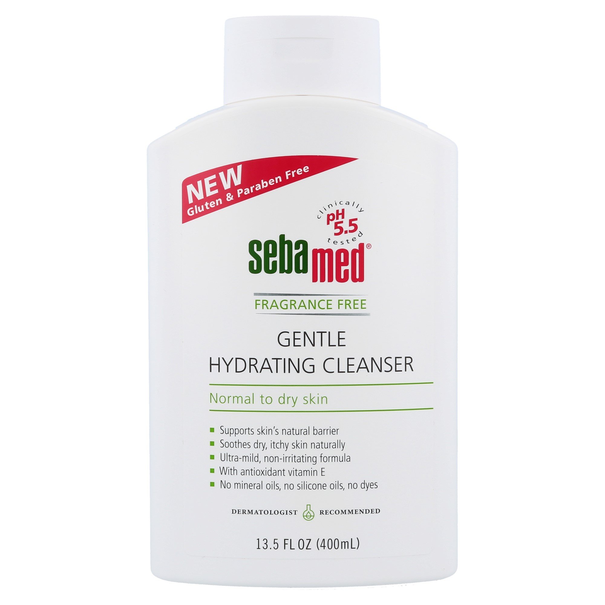 Sebamed Fragrance-Free Gentle Face and Body Hydrating Cleanser pH 5.5 ...