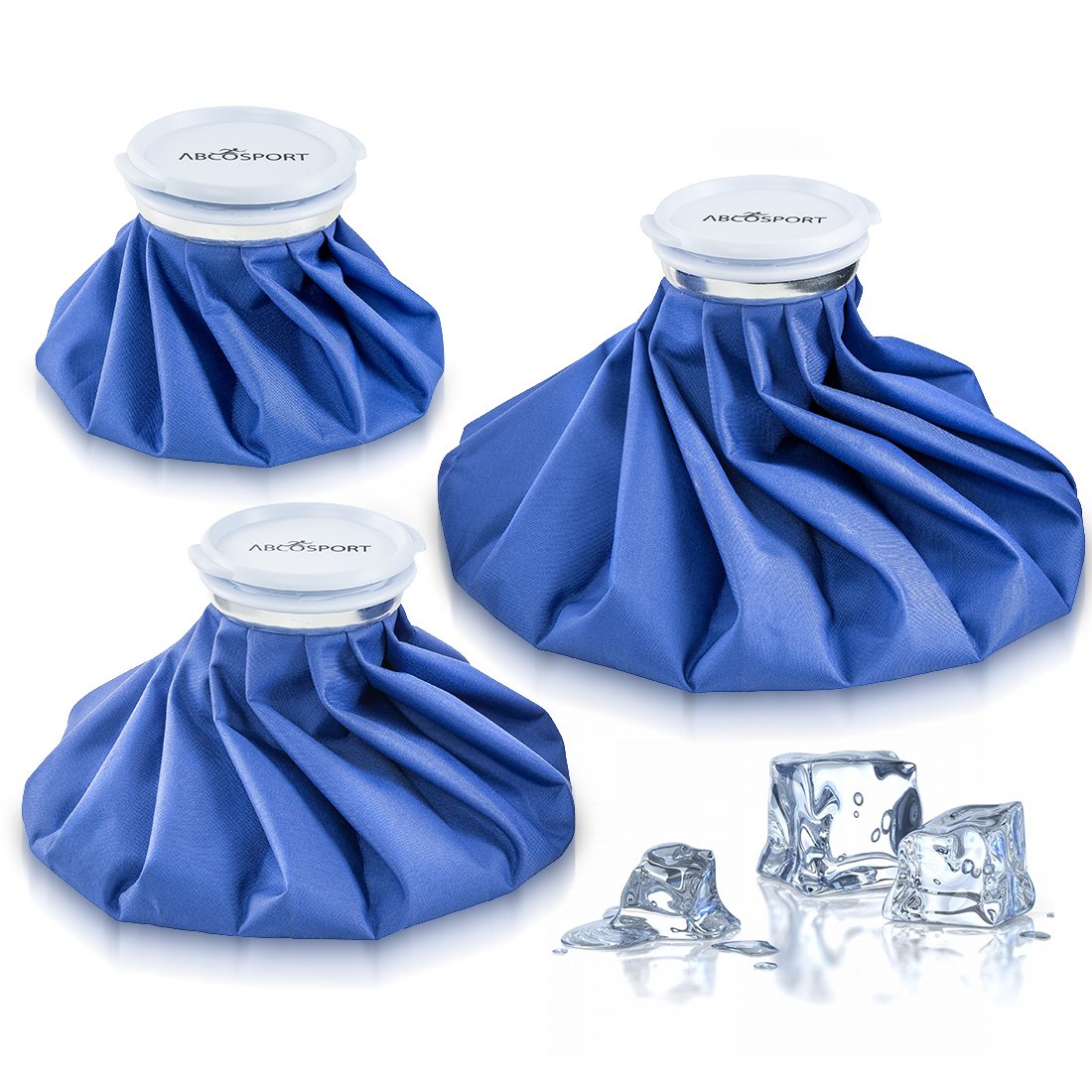 Amazon.com: Ice Bag Packs - Set of 3 Hot & Cold Reusable Ice Bags ...