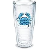 Amazon.com | Creativeware 8 24-Ounce Botanical Etched Tumbler: Tumblers ...