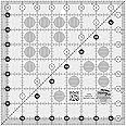 Amazon.com: Creative Grids Quilt Ruler 9-1/2in Square - CGR9