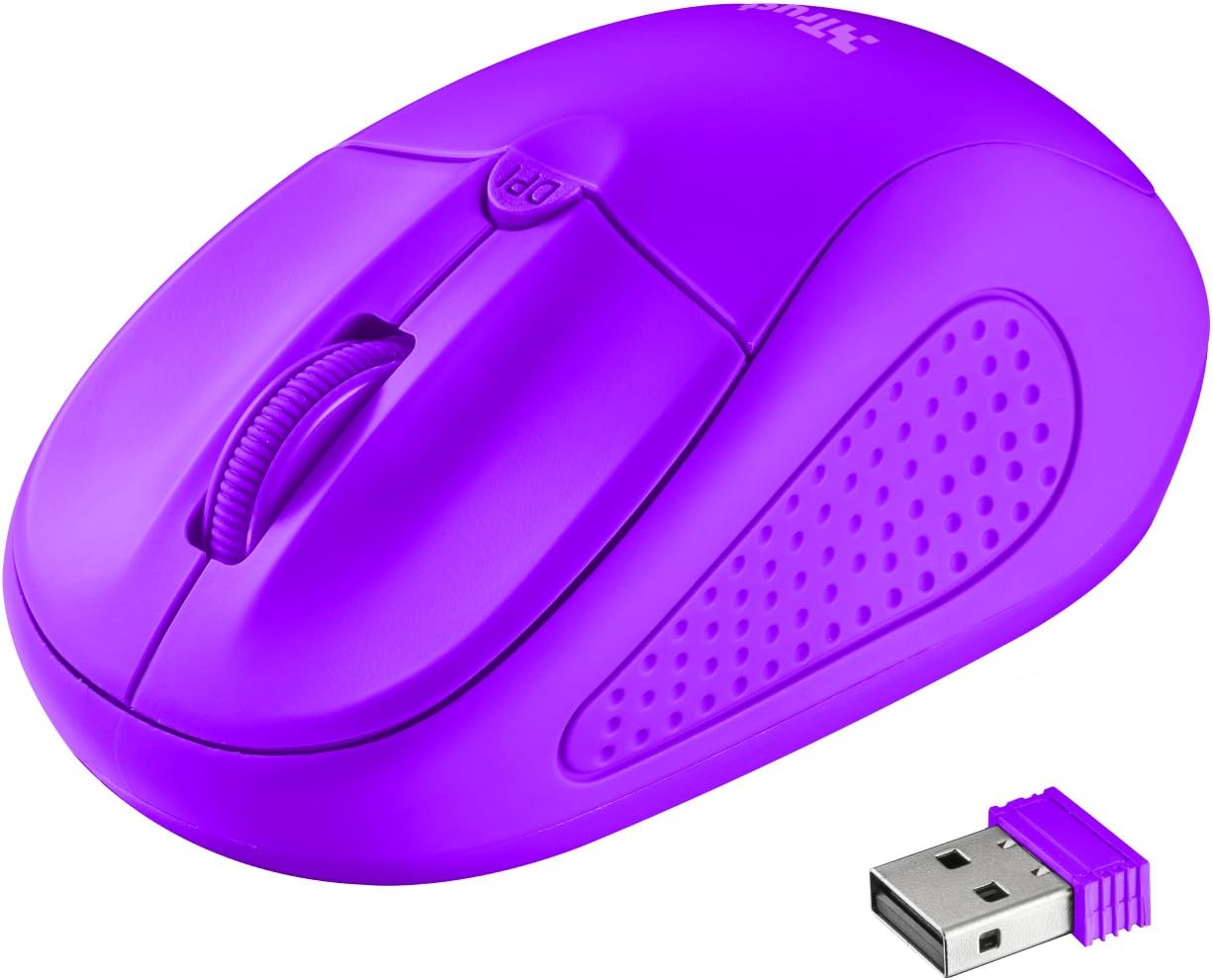 Trust Primo Mouse Wireless, Viola: Amazon.it: Informatica