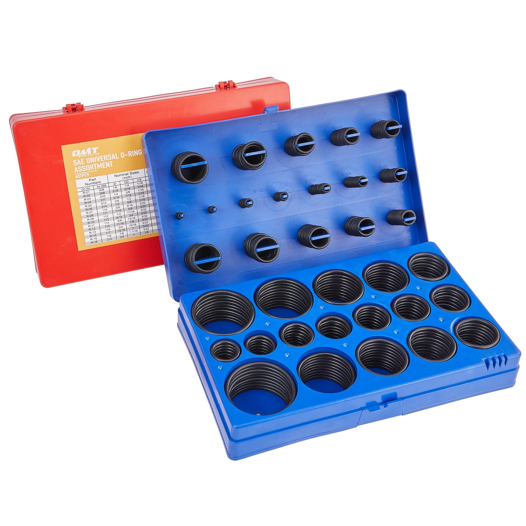 Mua SAE Metric O Ring Kit Orings Assortment Set, 826-Piece Rubber O ...