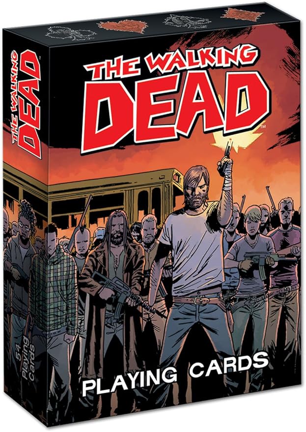 Amazon.com: USAOPOLY Playing Cards: The Walking Dead Cards: Toys & Games