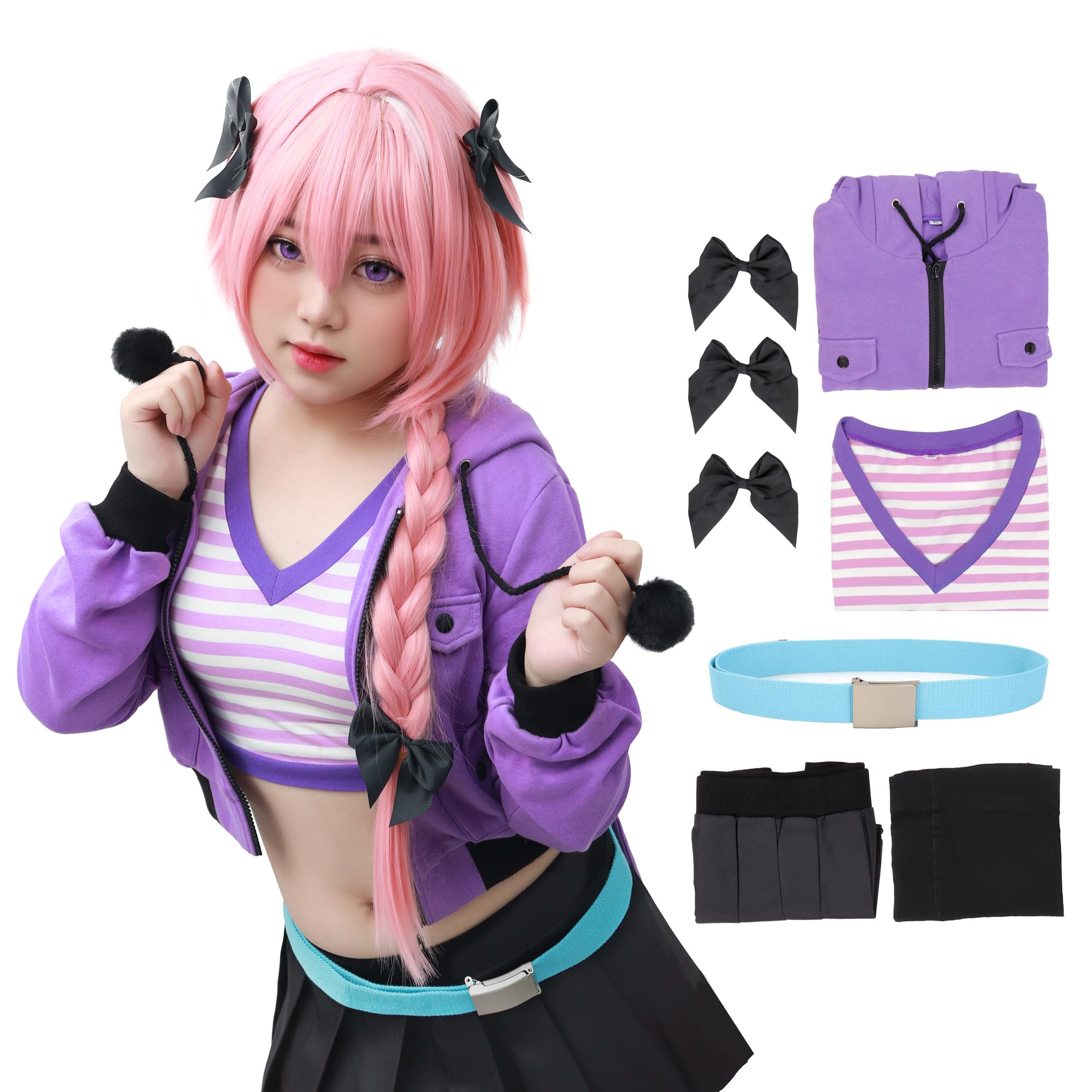 Mua DAZCOS Women's US Size Astolfo Cosplay Costume for Halloween trên ...