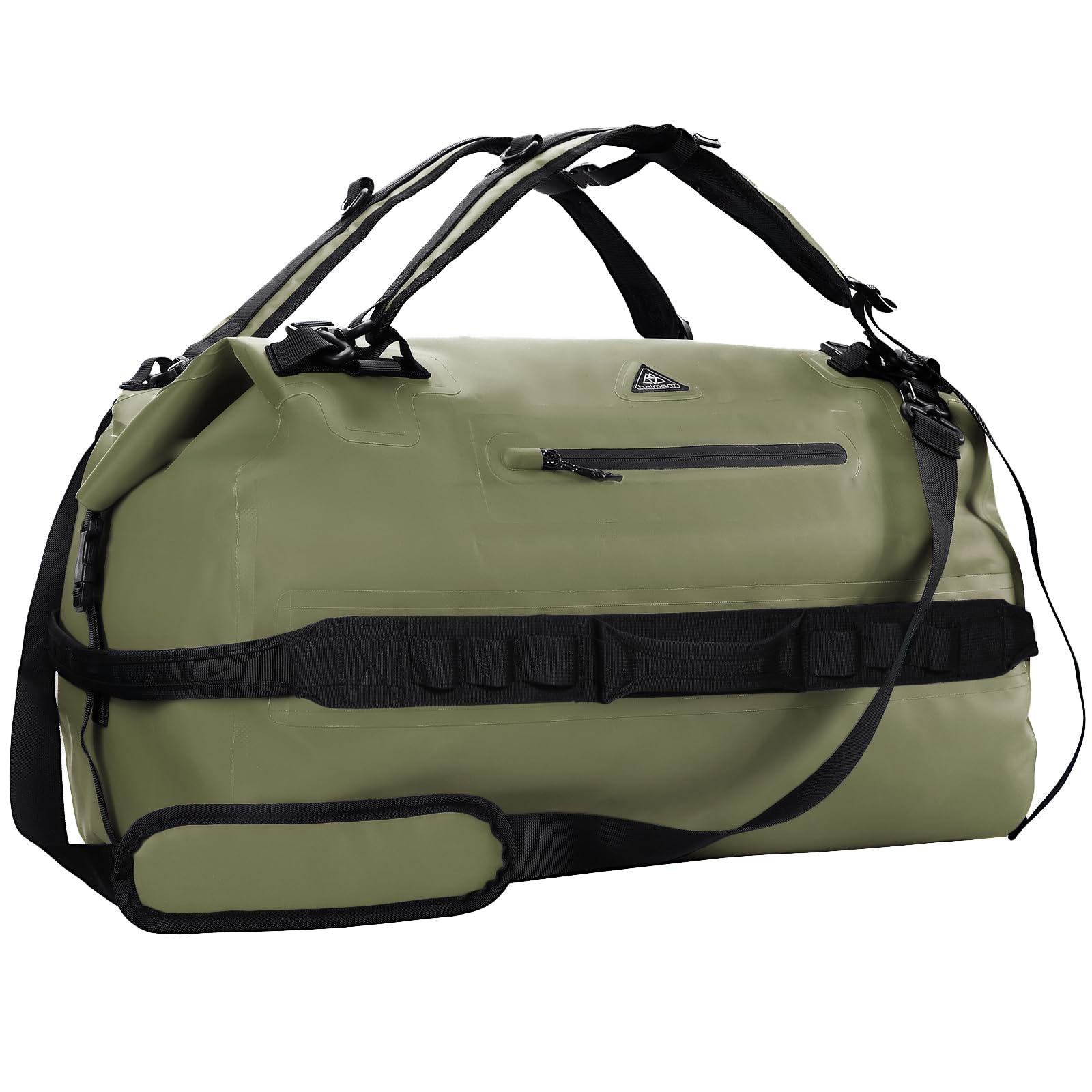 Haimont Large Waterproof Duffel Backpack Roll-Top Heavy Duty Dry Duffle ...