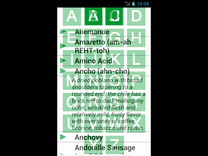 Kitchen Dictionary - App on Amazon Appstore