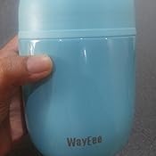 WayEee Food Flask, Stainless Steel King Food Jar with Folding Spoon ...