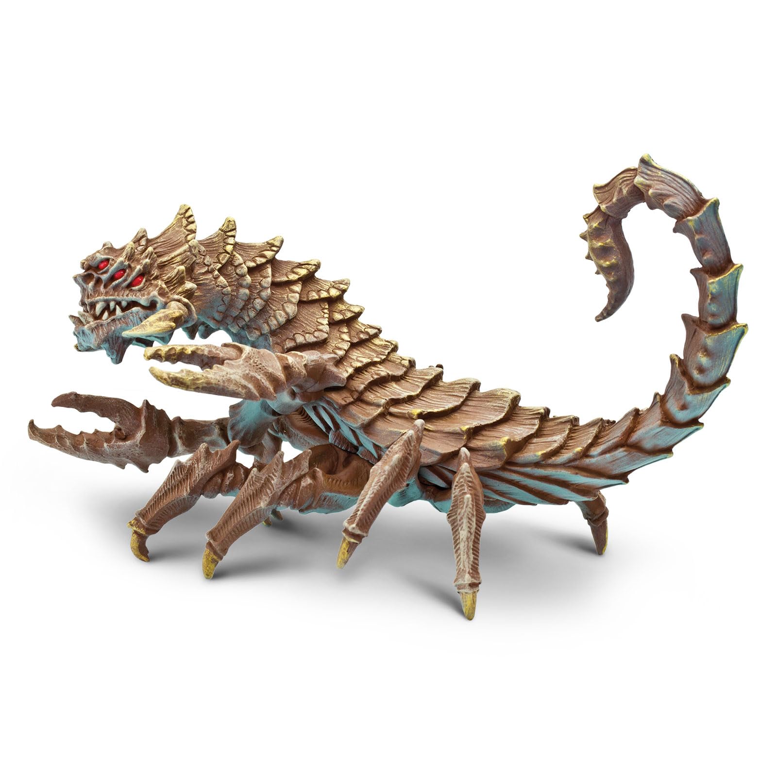 Mua Ltd. Desert Dragon Figurine - Hand-Painted, 6.5" Mythical Model ...