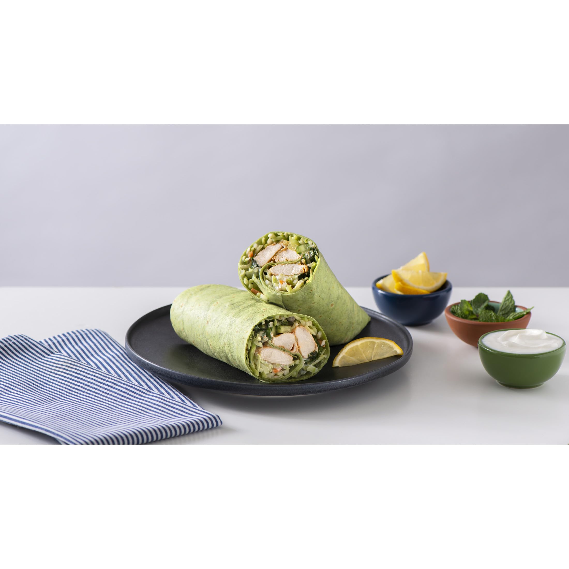 Mua Mission Carb Balance Spinach Herb Tortilla Wraps, 8 Count, Low Carb ...