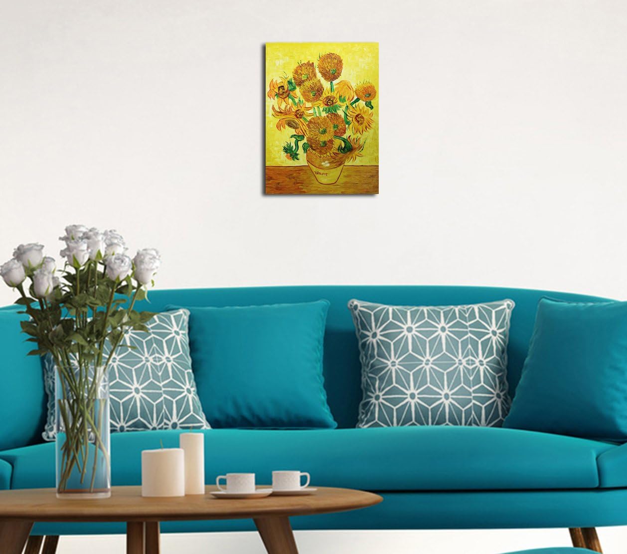 Fokenzary Hand Painted Oil Painting on Canvas Vincent Van Gogh ...