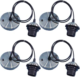 Juego de accesorios para lámpara de techo colgante con roseta de techo ...