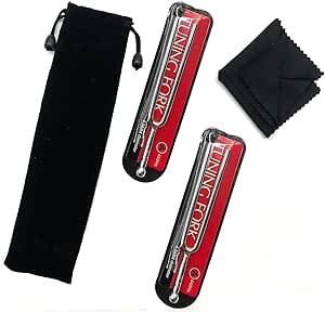 Amazon.com: A440 Hz Tuning Fork 2 Pcs Tuning Forks (A440) Standard A ...