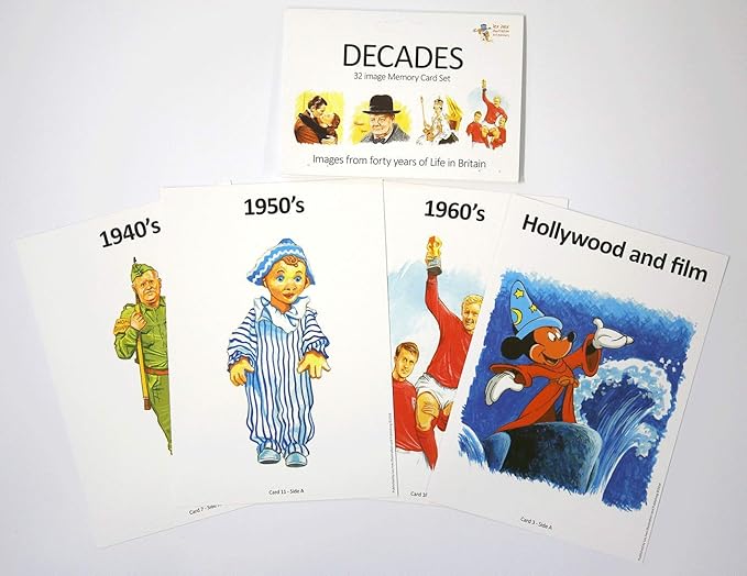 Dementia care Decades memory card pack: Amazon.co.uk: Office Products