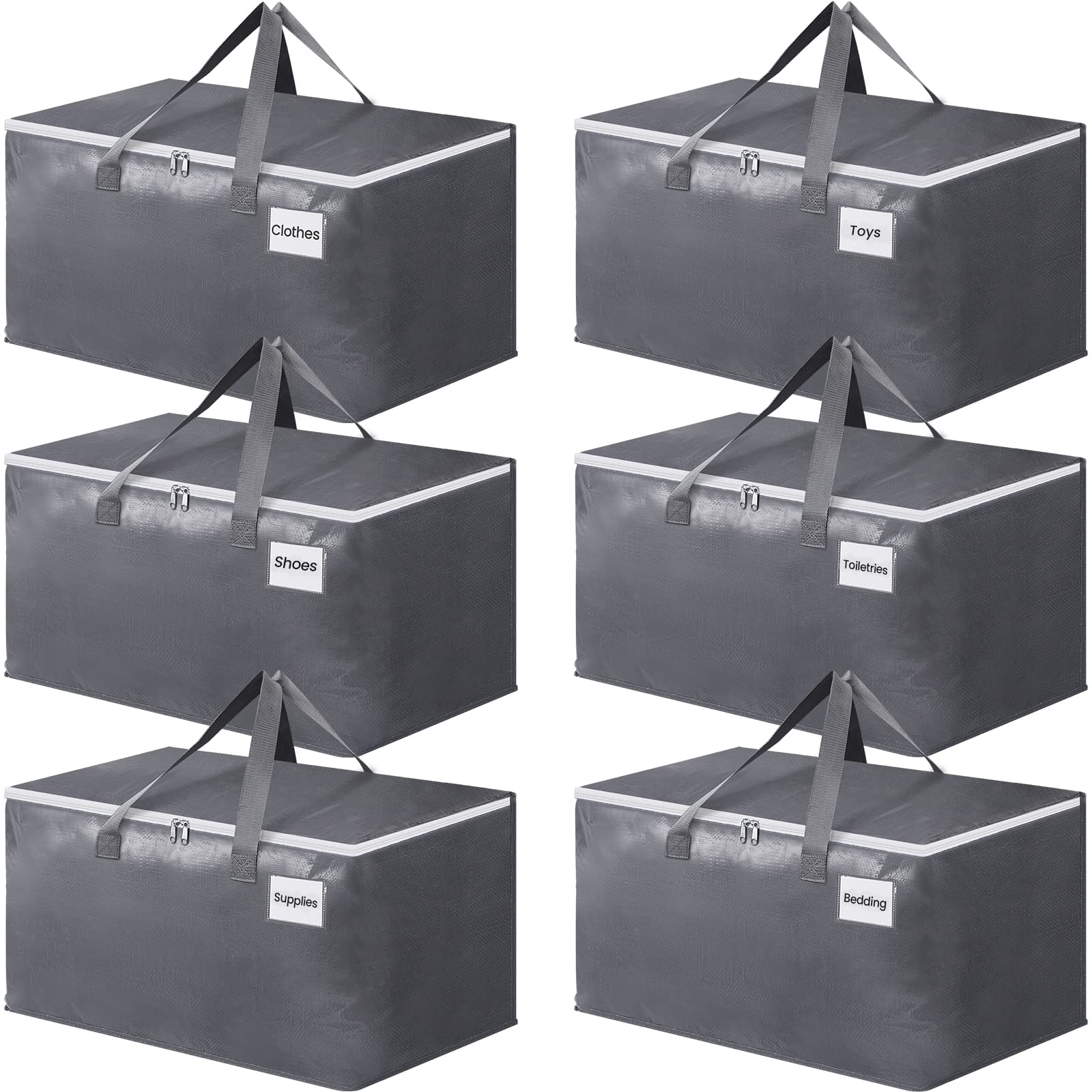 Mua BlissTotes Large Moving Boxes and with Zippers & Handles Moving ...