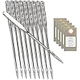 Amazon.com: 50 Pcs Brother Sewing Machine Needles Size 100/16 130/705H ...