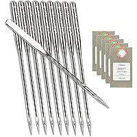 Amazon.com: 50 Pcs Brother Sewing Machine Needles Size 100/16 130/705H ...