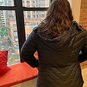 Amazon.com: Ravean 100% Down Heated Jacket for Women w/Detachable Hood ...