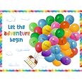 Amazon.com : 3D Colorful Balloon Bulletin Board Classroom Decoration ...
