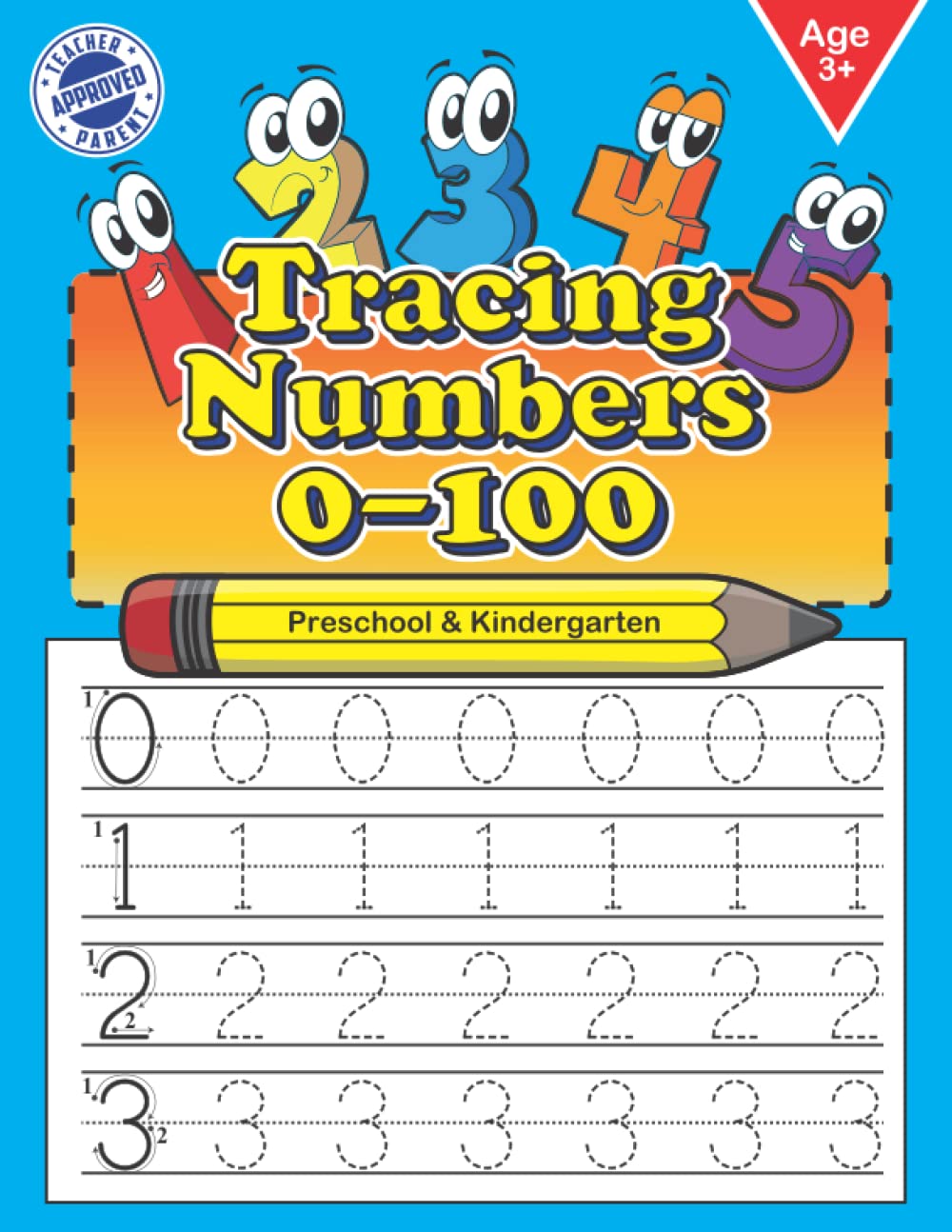 Mua Tracing Numbers 0-100 For Preschool & Kindergarten: Learn the ...