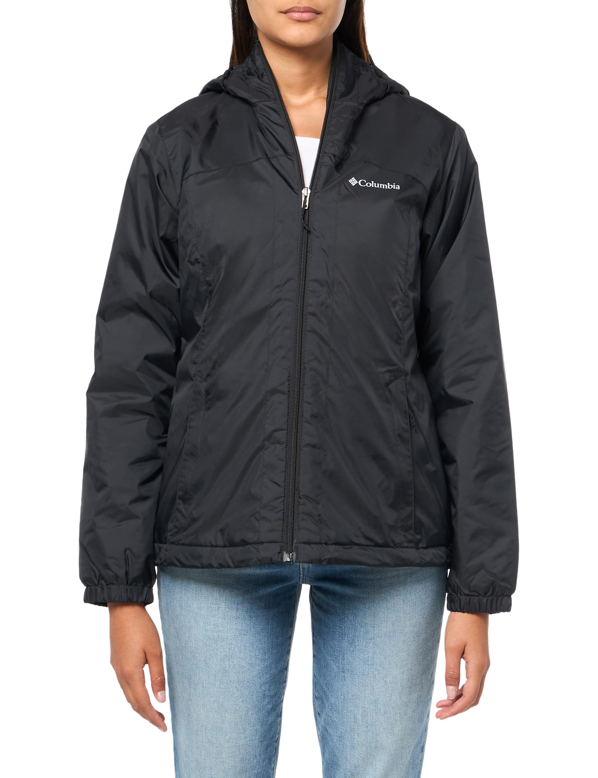 Columbia Women's Switchback II Sherpa Lined Jacket, Black, X-Small for ...